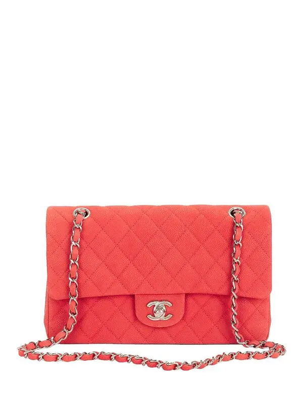 Chanel Classic Double Flap Bag - Coral