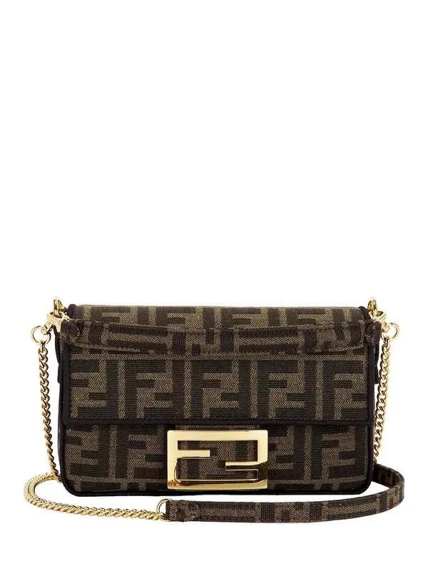 Fendi Ff 1974 Mini Baguette - Brown