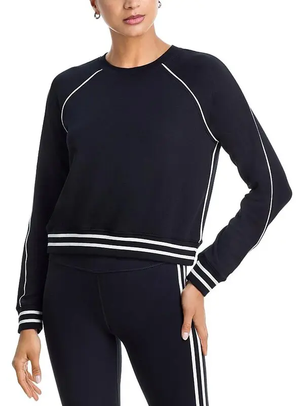 Splits59 Brooks Fleece Sweatshirt - Black/white