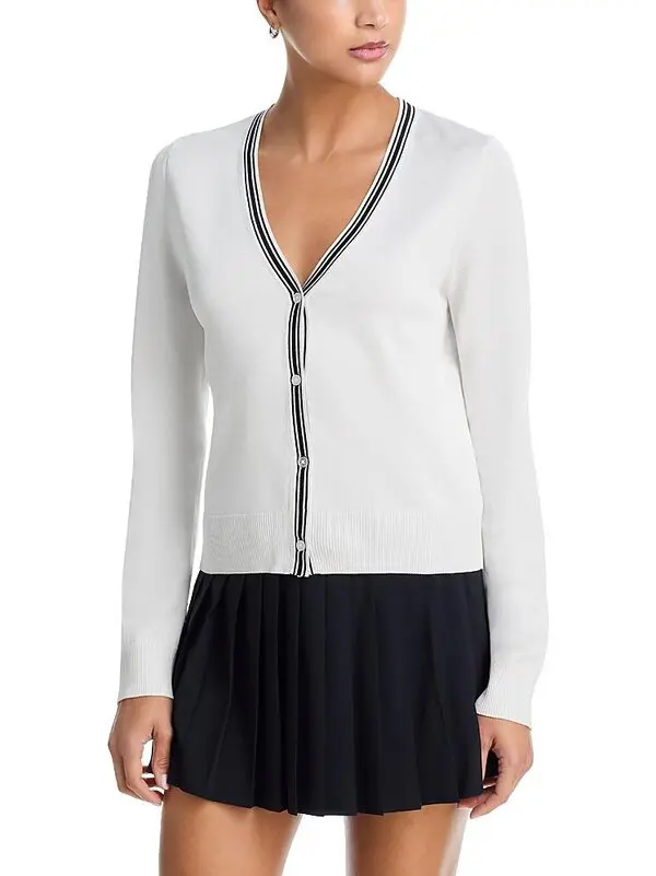 Splits59 Bekah Knit Cardigan - White/indigo