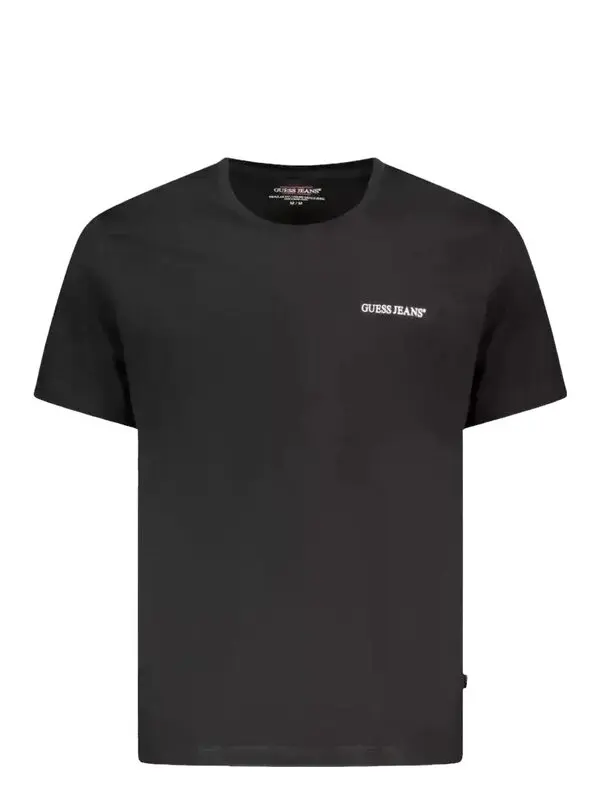 Guess Logo-print Cotton T-shirt - Black