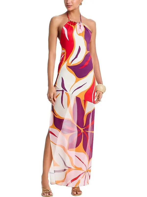 CALA DE LA CRUZ Accasia Printed Maxi Dress - Calabaria Multi