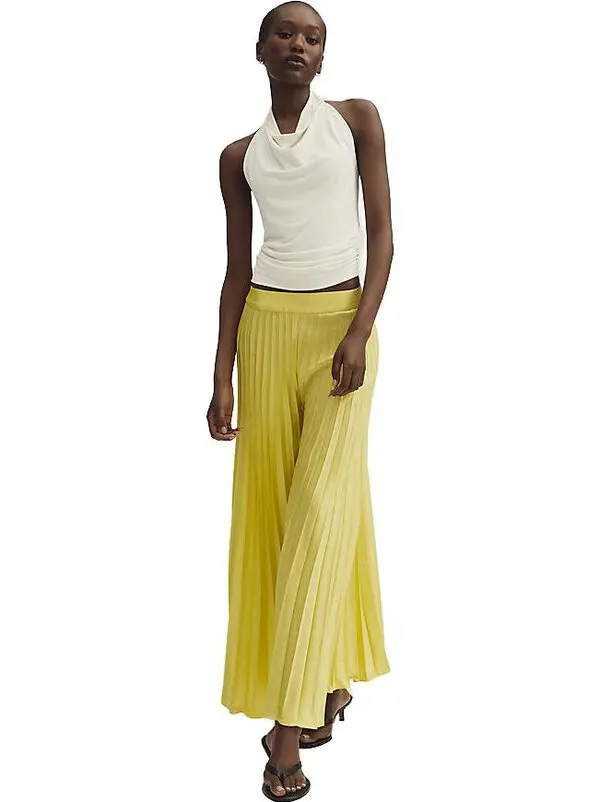 LET ME BE Skirty Pants - Chartreuse