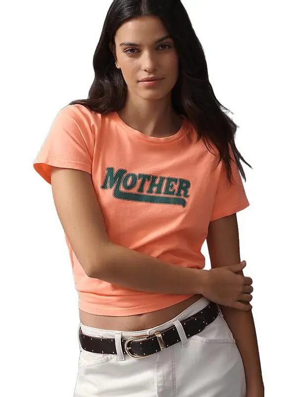 MOTHER The Lil Goodie Cotton Tee - Motherline