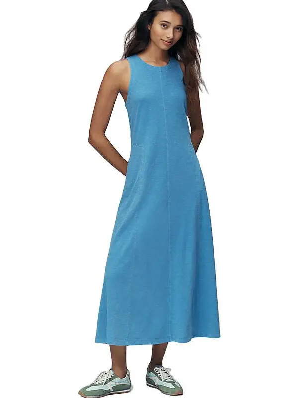 Z Supply Waters Edge Sleeveless Midi Dress - Marina