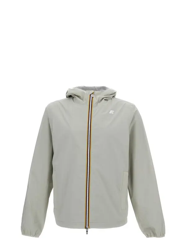 K-WAY Jack Stretch Nylon Jersey Jacket - Beige