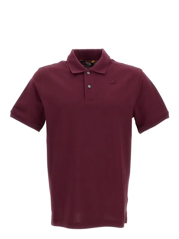 K-WAY Amedee Piqué Polo - Red