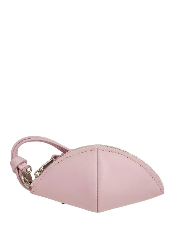 JIL SANDER Small Curve Pouch - Neon Rose