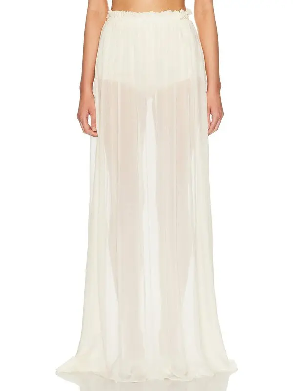 AYA MUSE Palli Skirt - Ivory