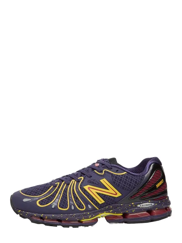 NEW BALANCE Abzorb 1890 Sneaker - Boysenberry/punch Yellow