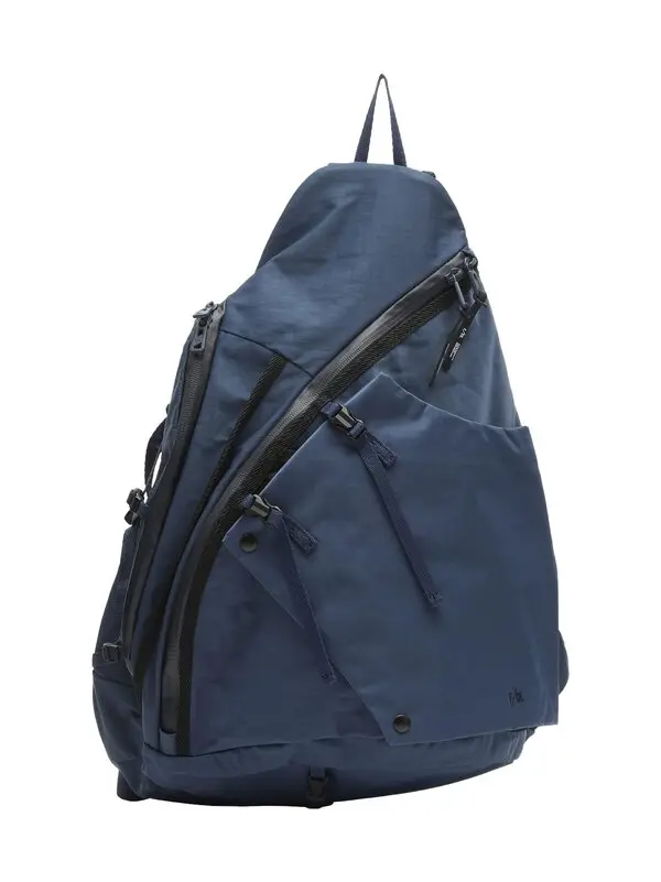 F/CE. Textured Twill 3 Points Slinger Bag - Navy