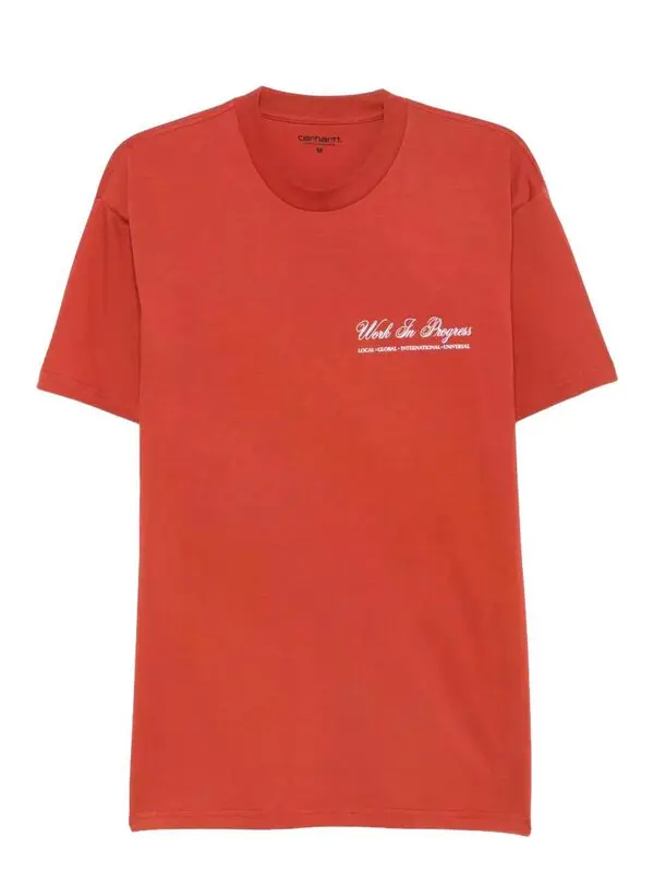 Carhartt Work In Progress Cloud Heart T-shirt - Red