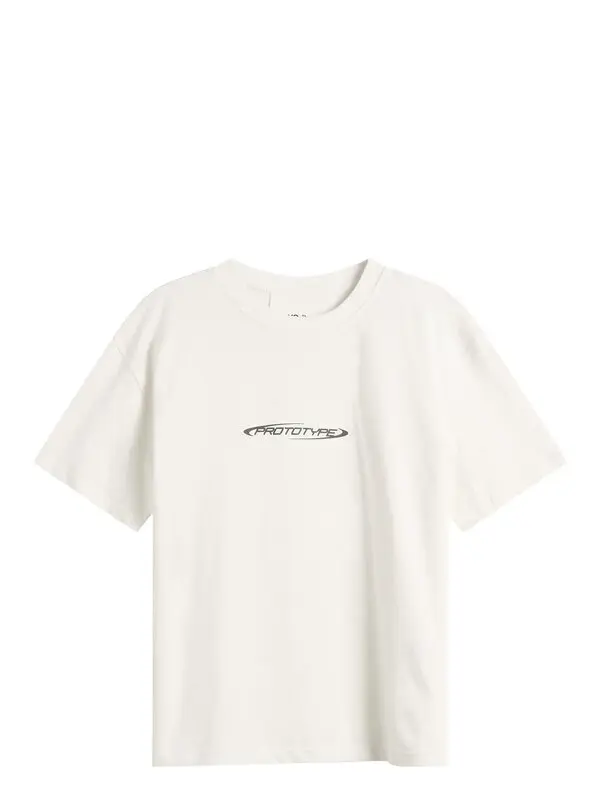 KA_YO_PROTOTYPE Boxy Logo T-shirt - Off White