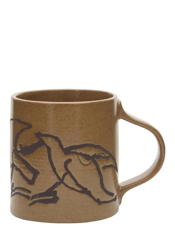 FERM LIVING Vuelo Mug - Dark Buff