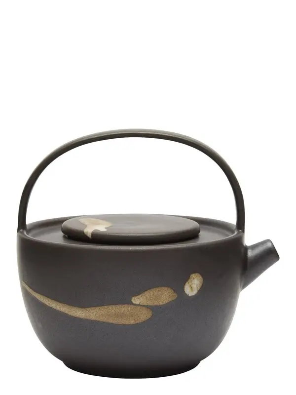 FERM LIVING Koyo Teapot - Dark Brown/buff