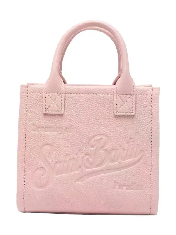 MC2 SAINT BARTH Logo-debossed Tote Bag - Pink