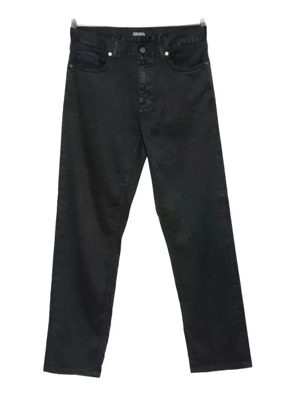 Zegna Straight-leg Trousers - Blue