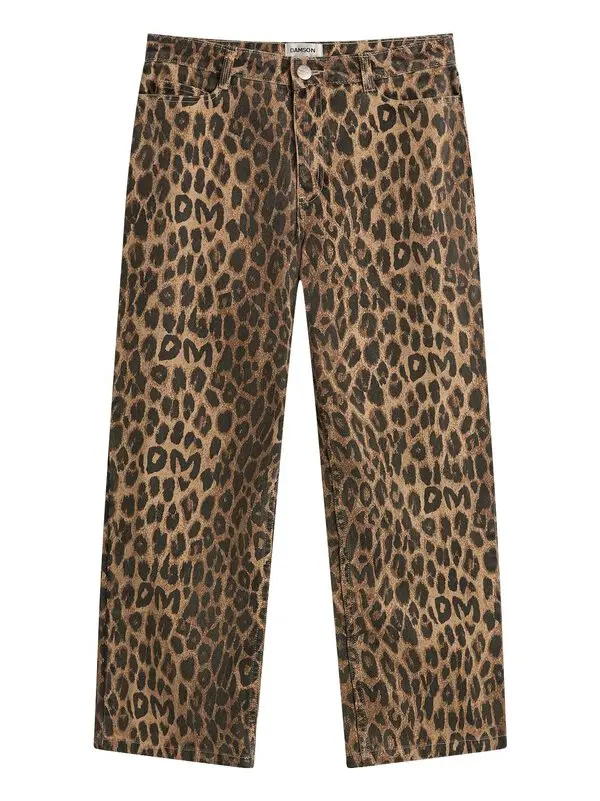 DAMSON MADDER Kenny Twill Trousers - Tiger