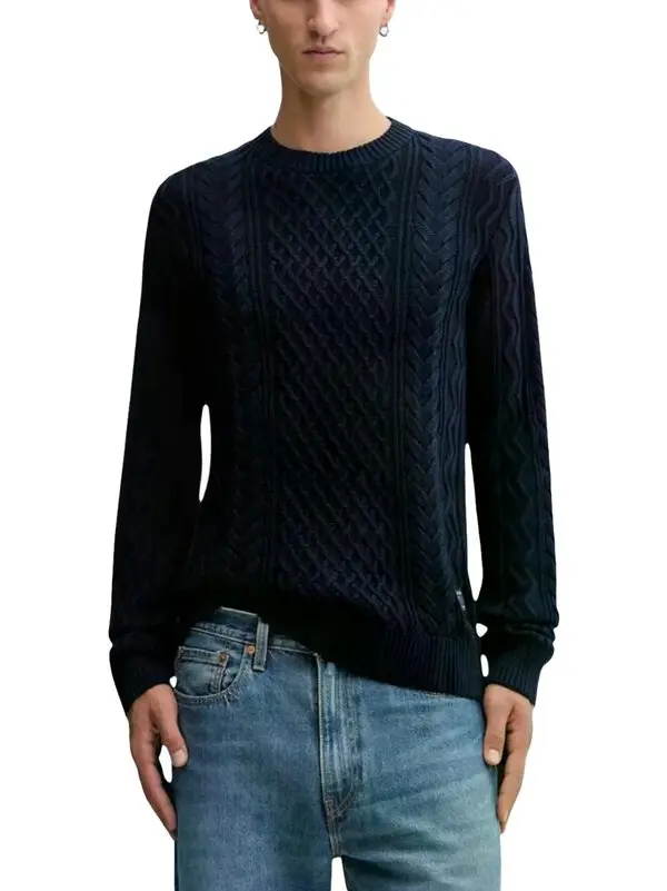 Tommy Hilfiger Cable-knit Sweater - Blue