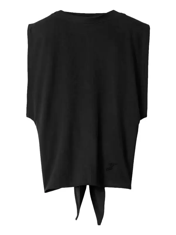 Jacquemus Marcel Open-back Blouse - Black