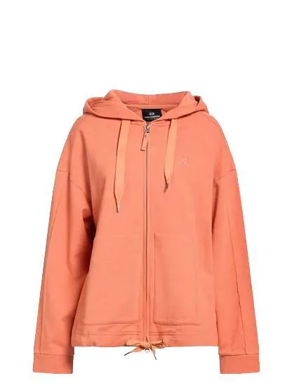 PARAJUMPERS Fleece Sweatshirt With Embroidered Logo - Orange