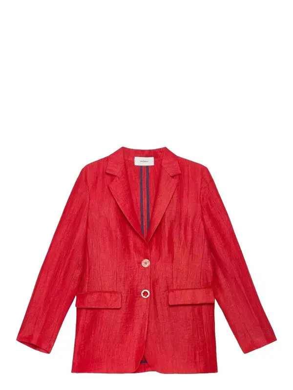 Malìparmi Long Sleeve Blazer - Red