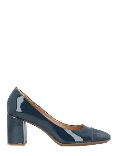 The Flexx Leather Pumps - Navy