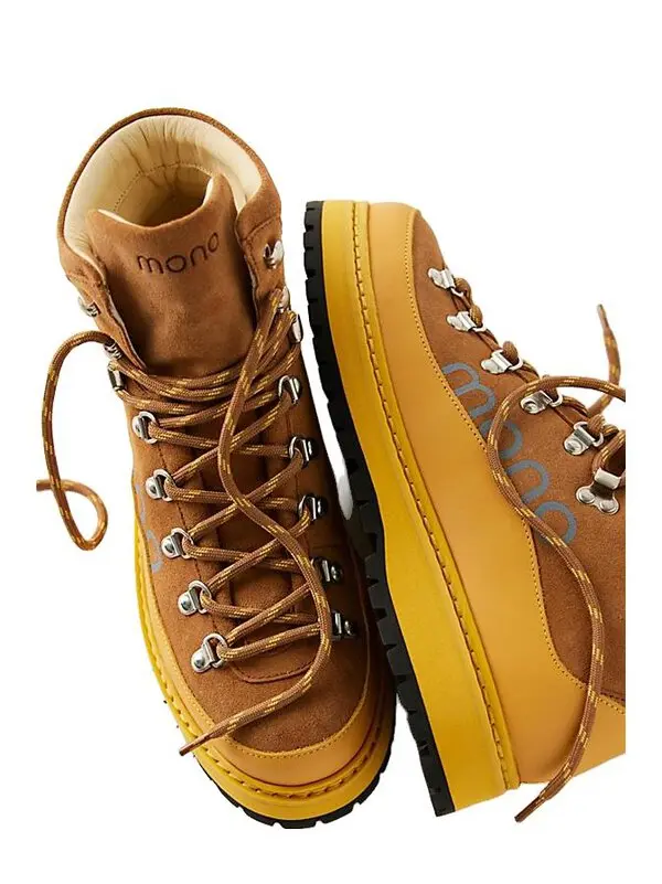 MONO Vidda Hiking Boots - Cognac Yellow