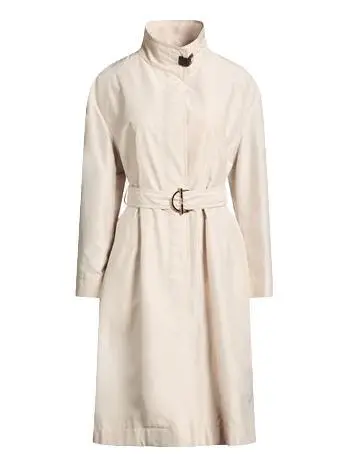 MOORER Polyester Overcoat - Beige
