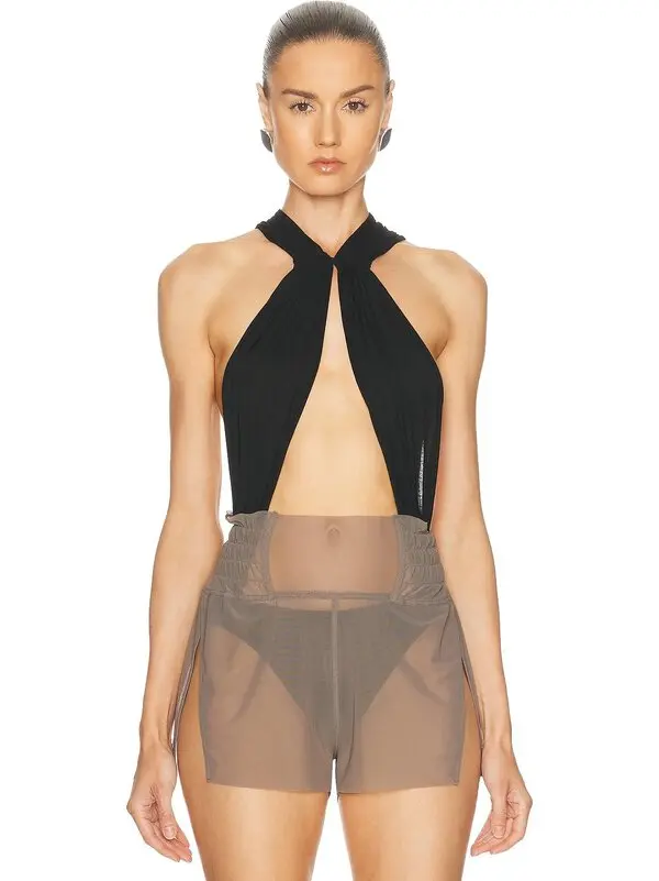 Rick Owens Miami Bodysuit - Black
