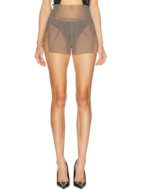 Rick Owens Boxing Short - Dust
