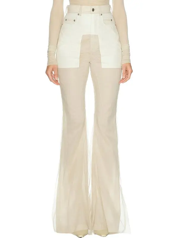 Rick Owens Bolan Bootcut Leg - Sand