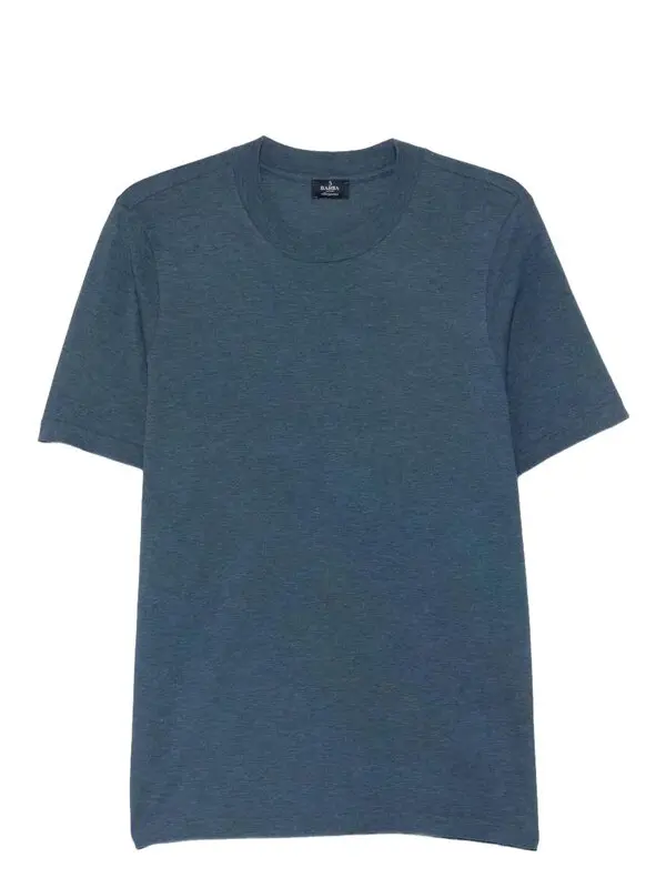 BARBA NAPOLI Crew-neck T-shirt - Blue