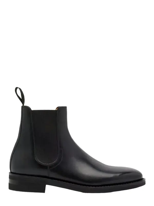 Bally Scribe Leather Chelsea Boots - Black