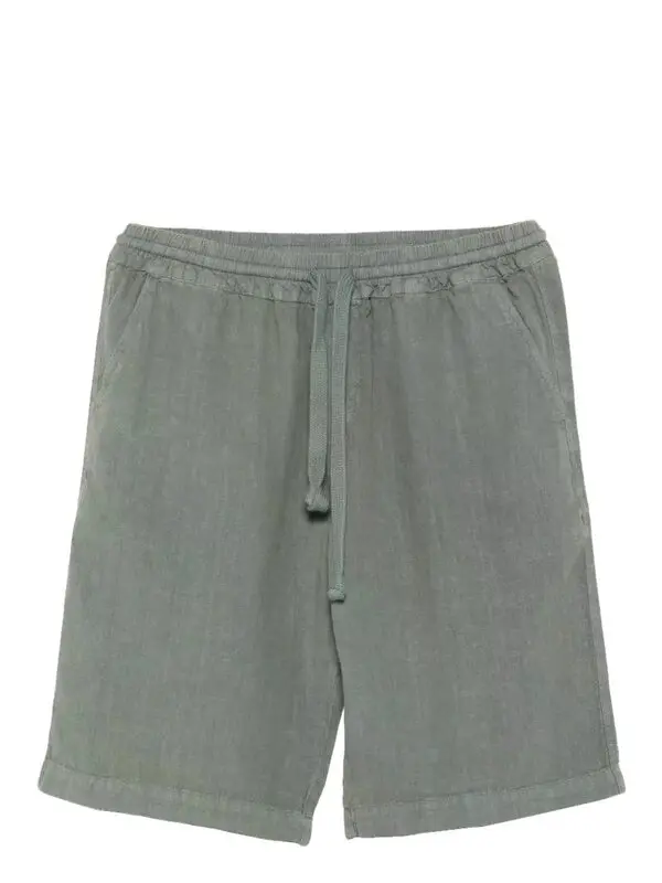 Fedeli Drawstring-waistband Shorts - Green