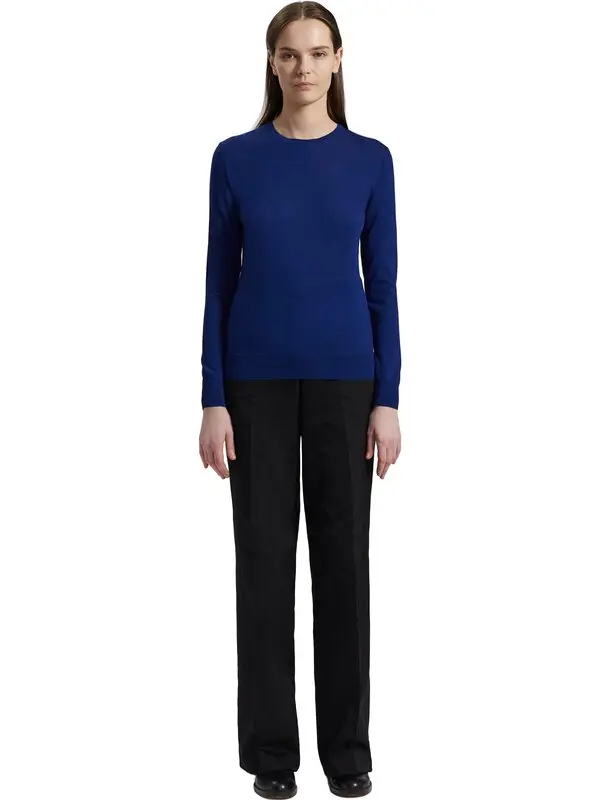 Veronica De Piante Lucy Merino Wool Sweater - Blue