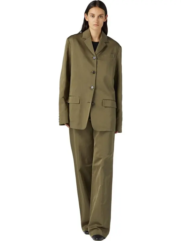 Veronica De Piante Sam Peau De Soie Jacket - Army