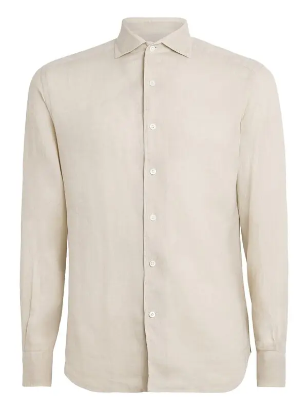 Corneliani Linen Shirt - Grey