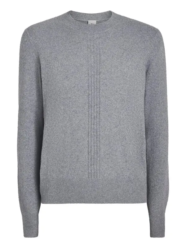 WON HUNDRED Cotton Knit Rune Sweater - Grey