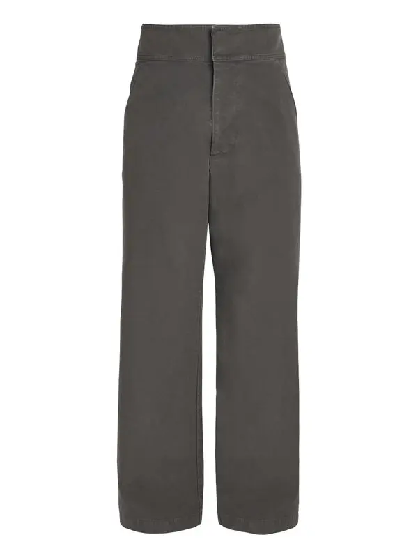 Fear Of God Cotton Flat Front Trousers - Grey