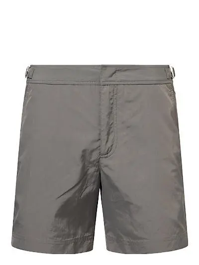 Orlebar Brown Bulldog Mid-length Swim Shorts - Elephant Grey