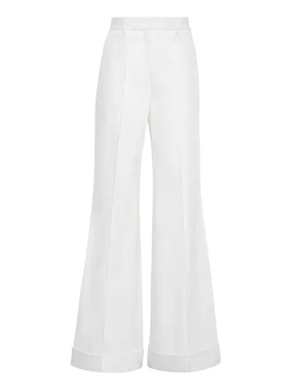 Adam Lippes Deeda Flared Jeans - White