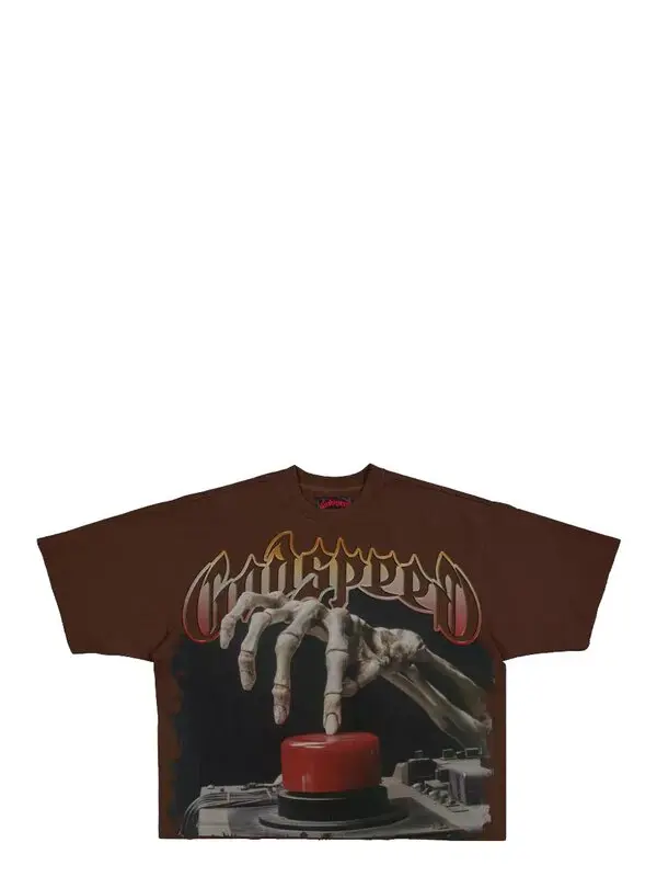 GODSPEED Detonator Short-sleeved T-shirt - Brown