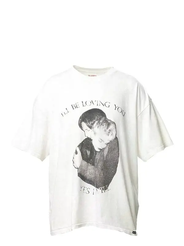 KAMIYA Loving Graphic-print T-shirt - White