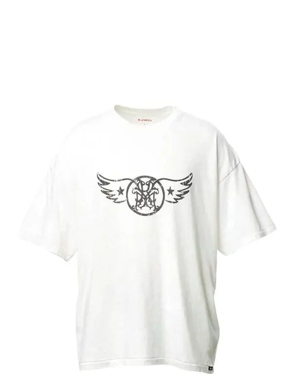 KAMIYA Aero-kmy T-shirt - White