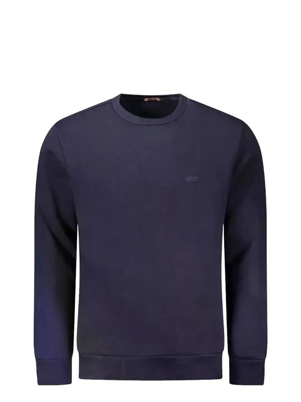 RIFLE Crew-neck Sweatshirt - Blue