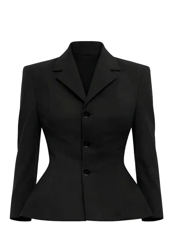 ALAINPAUL Button-fastening Jacket - Black