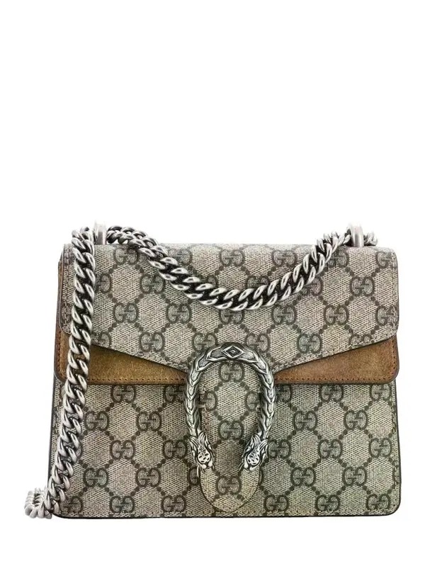 Gucci Dionysus Gg Coated Canvas Mini Crossbody Bag - Brown