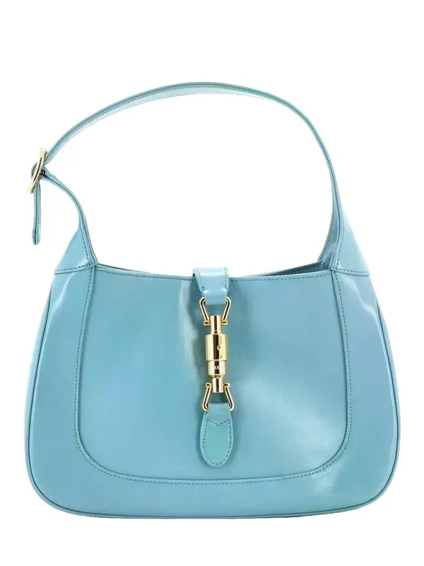 Gucci Jackie 1961 Leather Small Hobo Bag - Blue