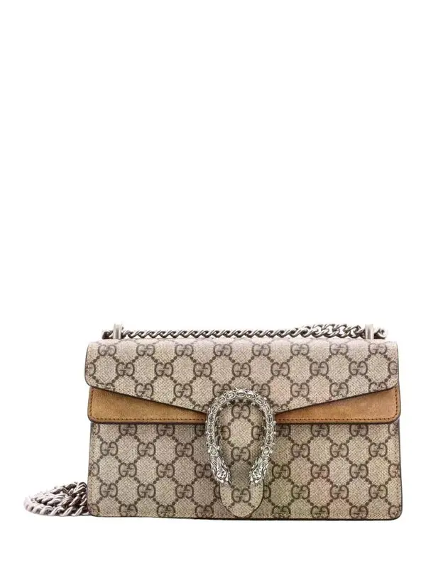 Gucci Dionysus Gg Coated Canvas Small Shoulder Bag - Brown